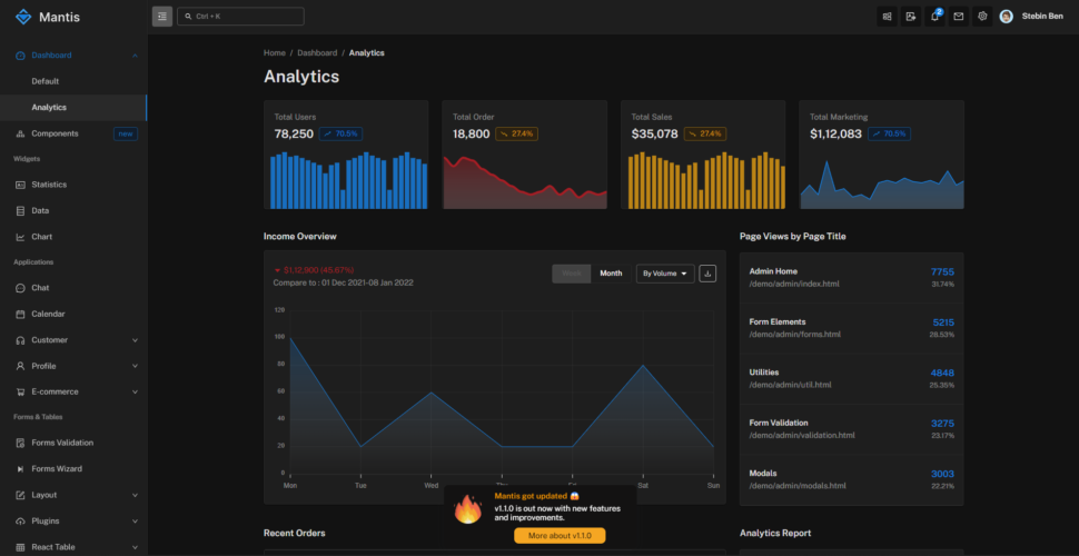 How to build a React app from a Material UI template - Algorithmic ...